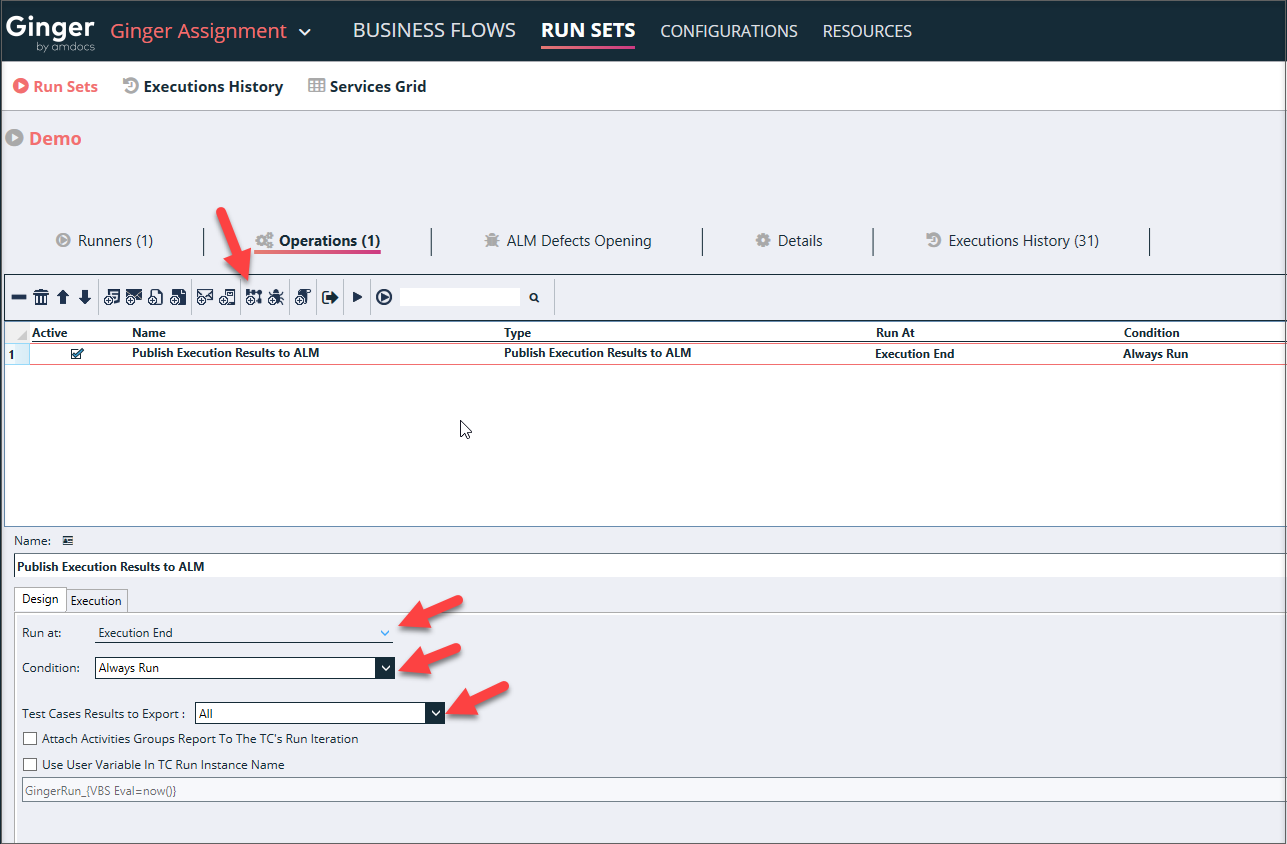 Ginger Zephyr ALM Integration